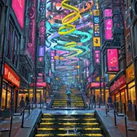 Neon Steps - Dance Pop Music | TemPolor